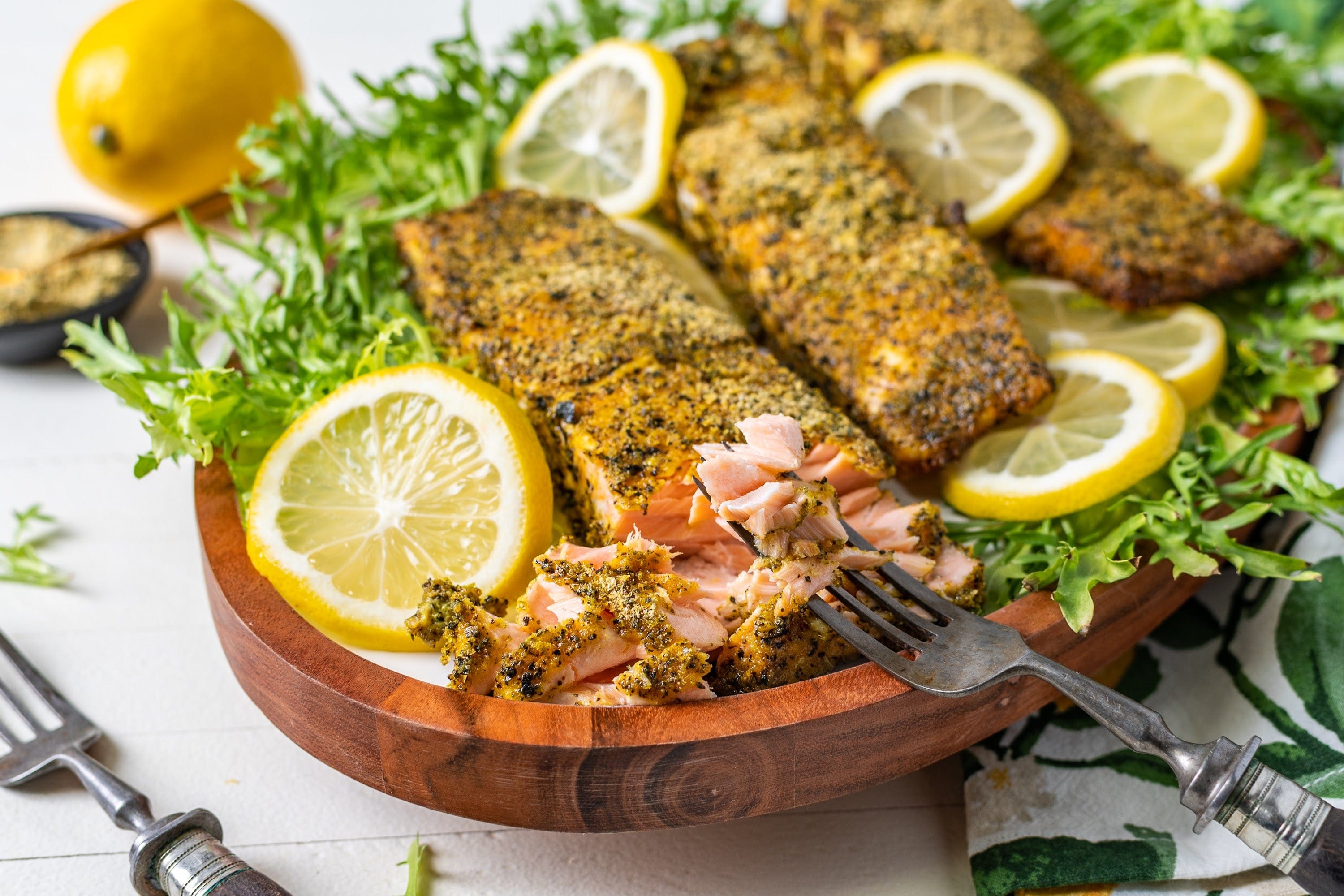 Baked Caesar Salmon Recipe – Savory Spice