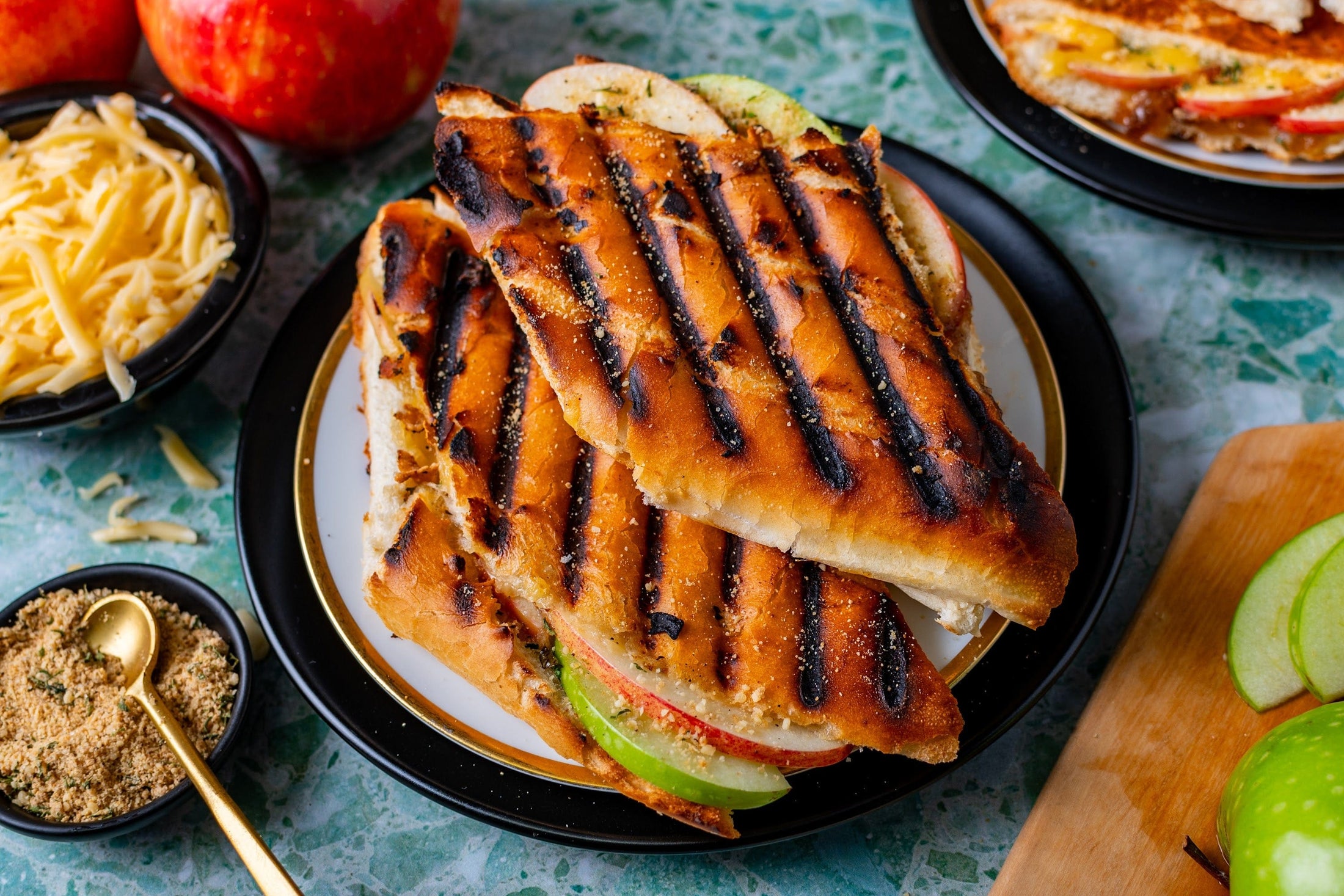 Truffle Parmesan and Apple Grilled Cheese Recipe – Savory Spice