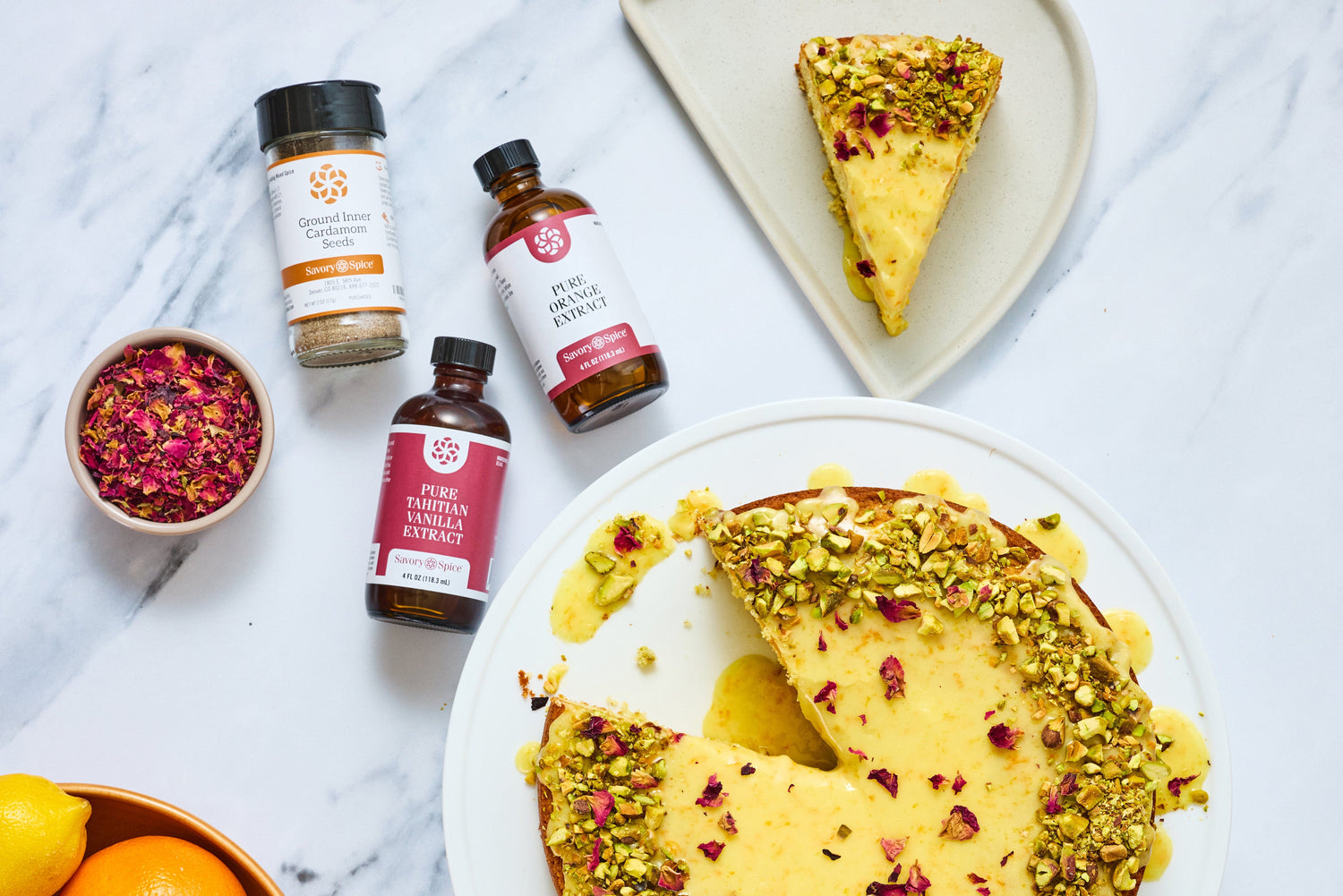 Cardamom Citrus Yogurt Cake Recipe – Savory Spice