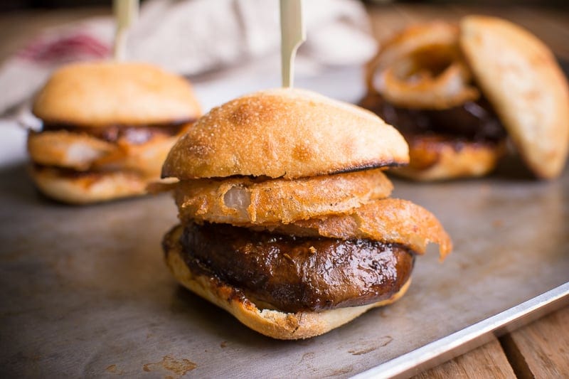 Midwestern Sweet Portobello Burgers – Savory Spice