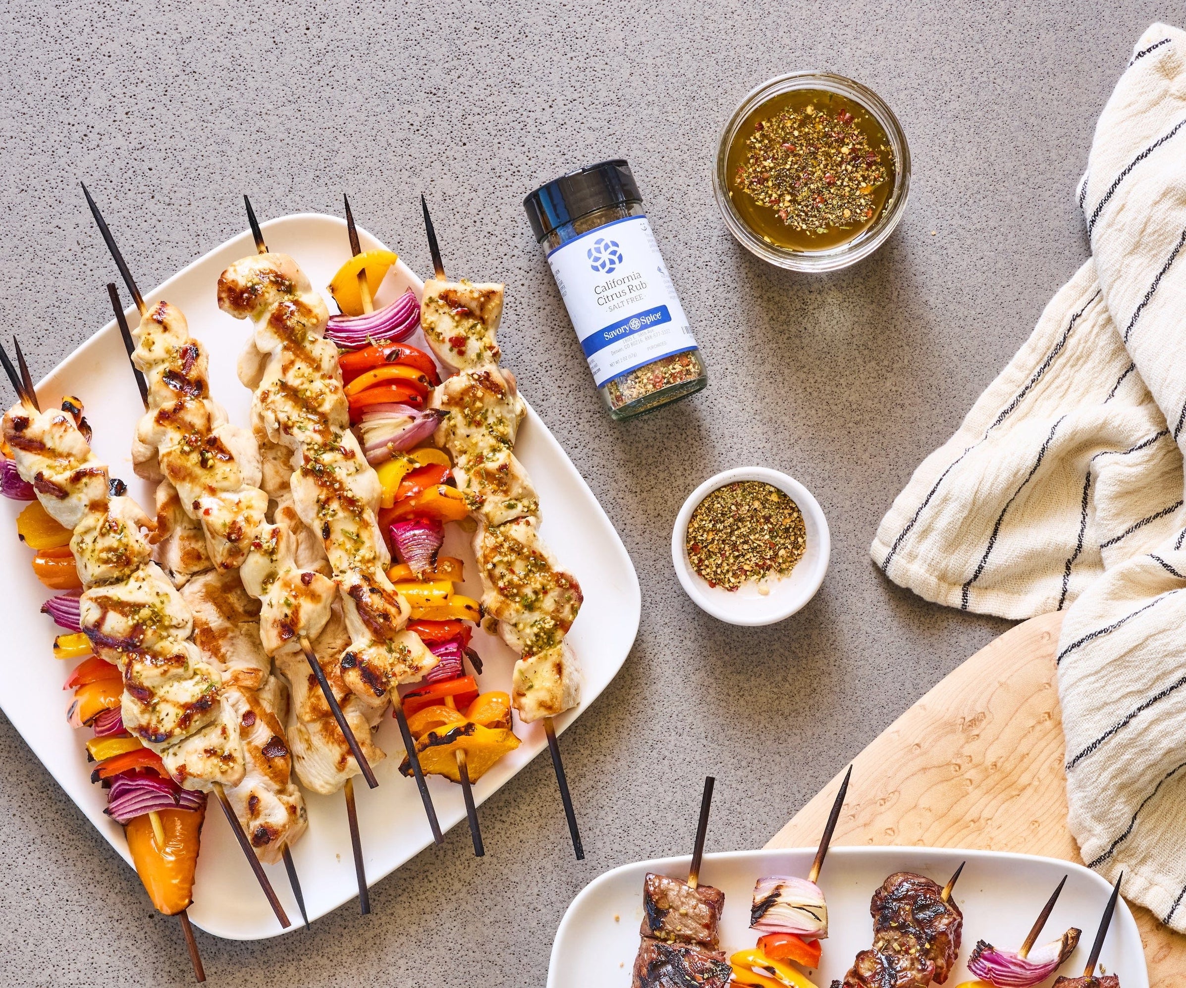 California Citrus Rub (Salt-Free Grilling Seasoning) — Savory Spice