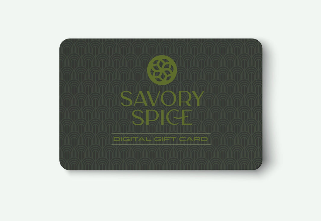 Gift Cards For Spices, Herbs, and Seasonings – Savory Spice