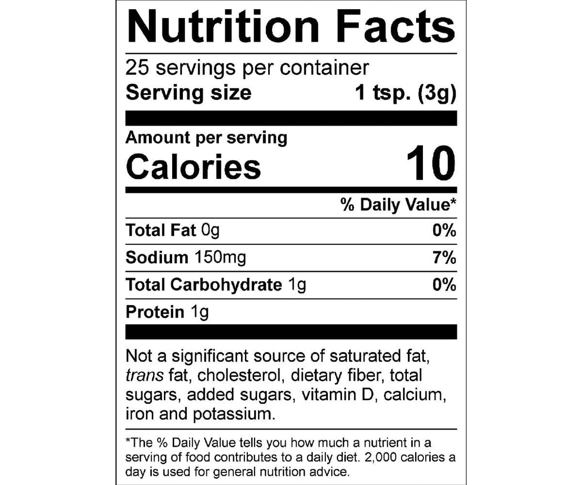 Black Truffle Parmesan Seasoning — Savory Spice