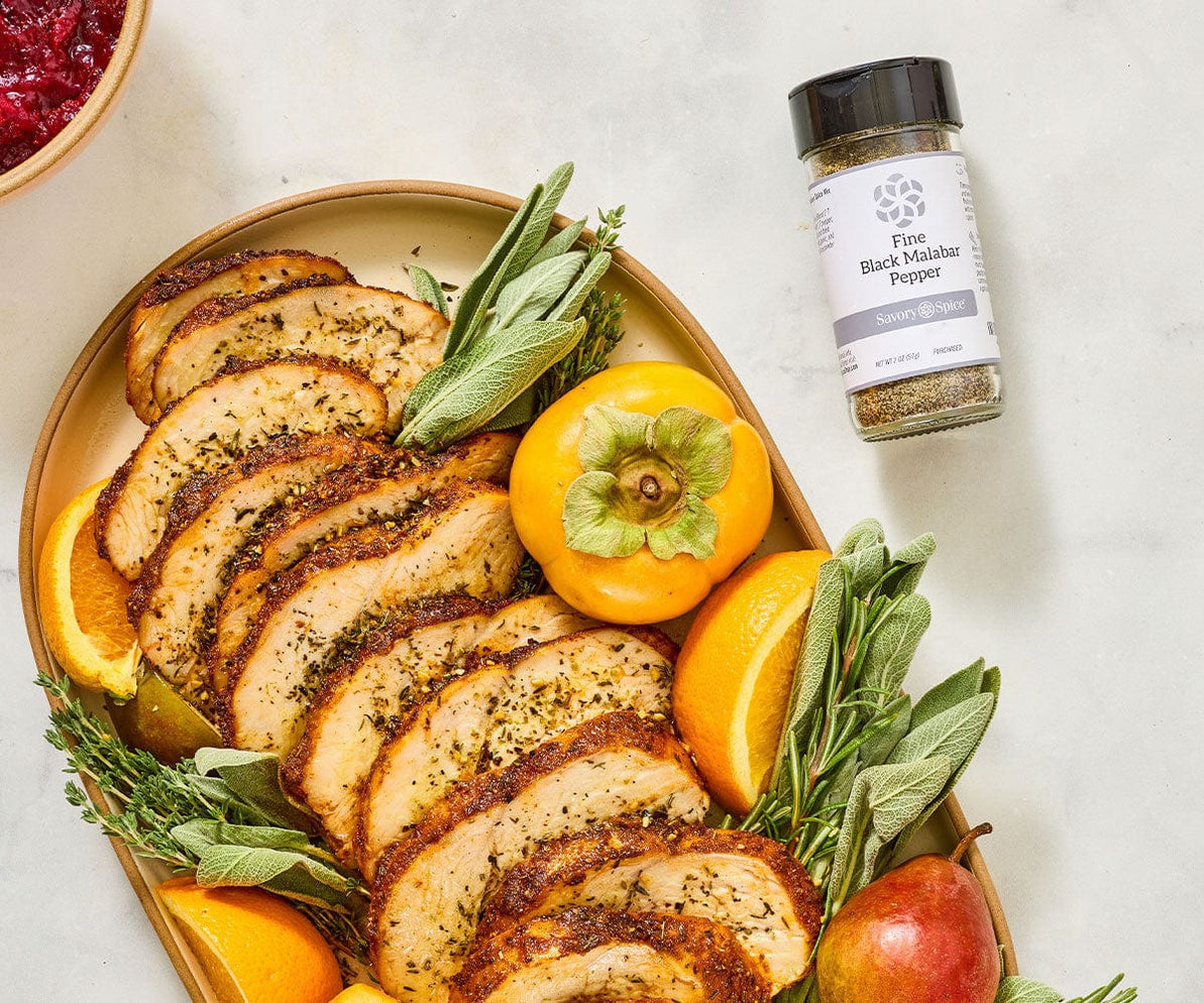 Fine Black Malabar Pepper — Savory Spice