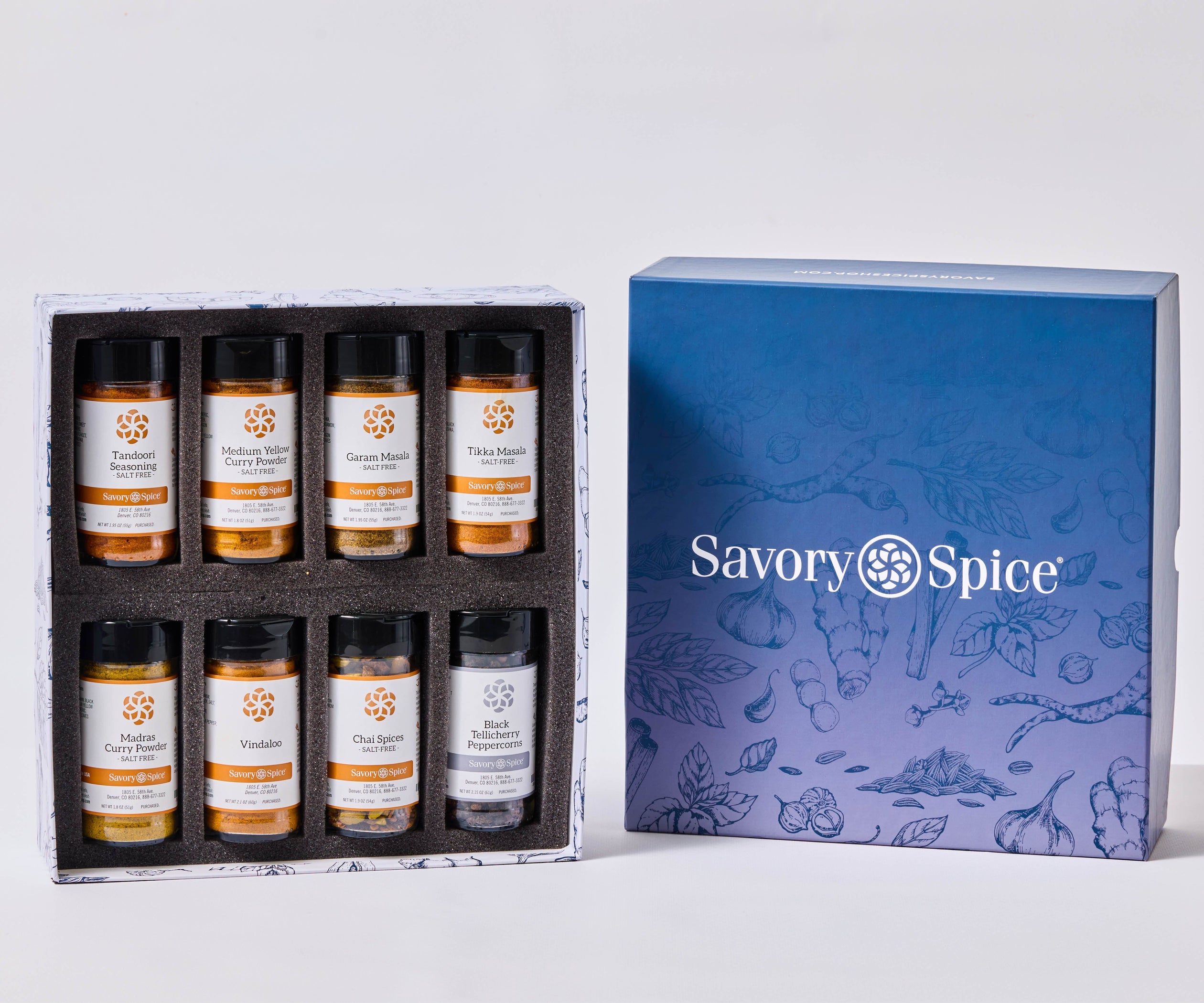 Indian Spice Collection - Essential Indian Spices Gift Set — Savory Spice