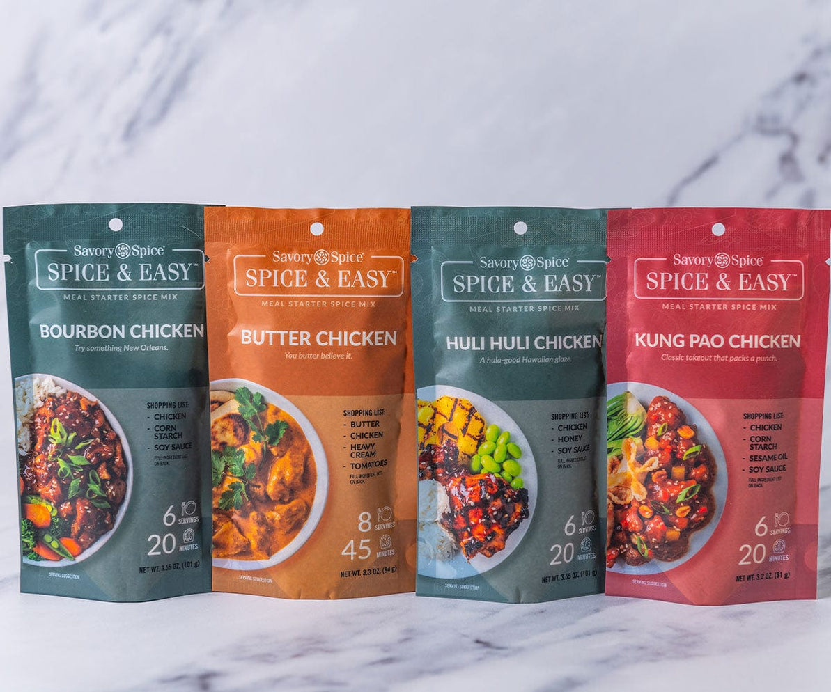 Winner, Winner, Chicken Dinner (4 Chicken Marinade Packets) — Savory Spice