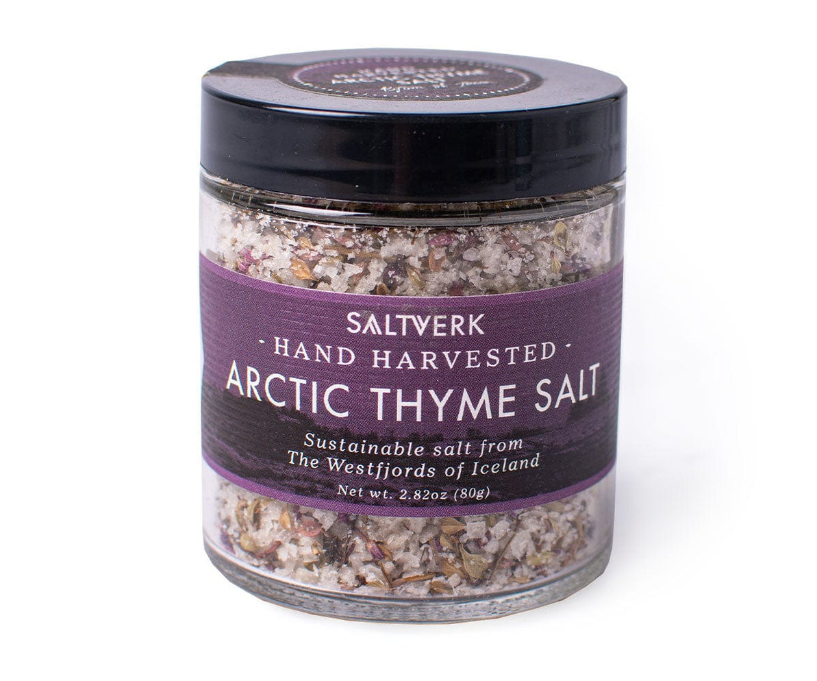 Saltverk Flaky Sea Salt (Arctic Thyme Salt) — Savory Spice