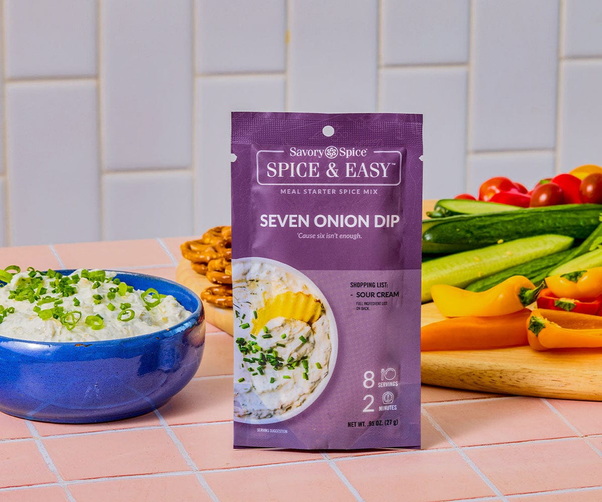 Seven Onion Dip Mix Packet — Savory Spice