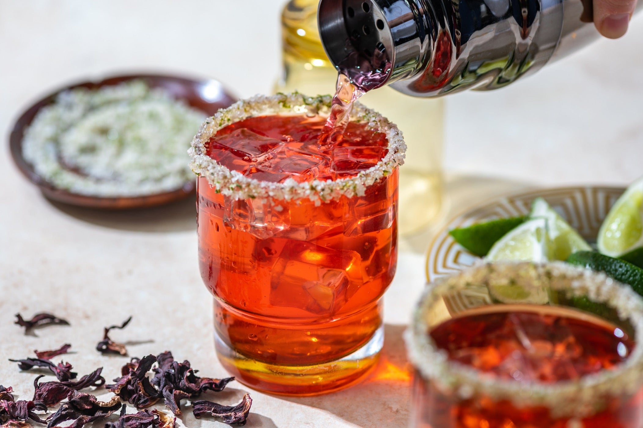 Hibiscus Margaritas Recipe — Savory Spice